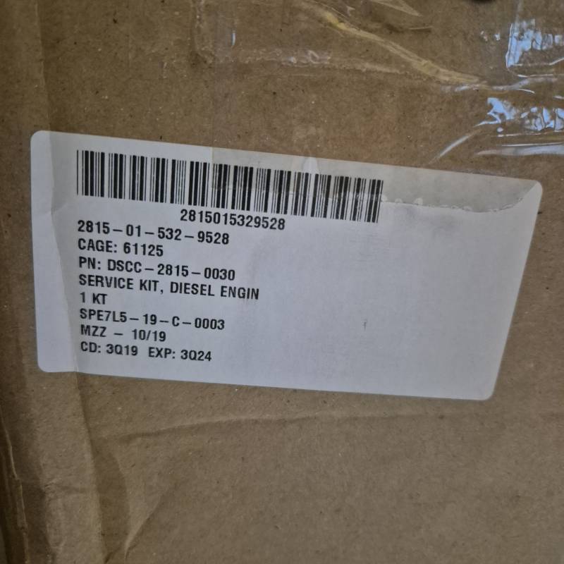 MEP-802A 5 kW TQG Tier 1 Service Kit - Surplus du Saintois